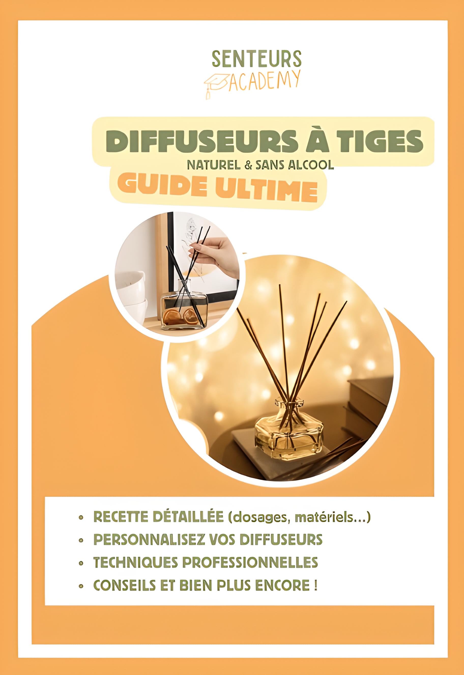 100% Natural & Alcohol Free Stick Diffusers - Making Guide